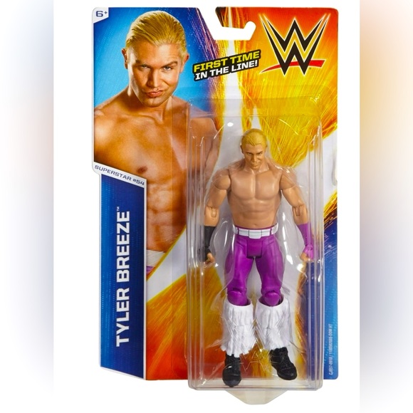 Mattel | Toys | Wwe Tyler Breeze Action Figure | Poshmark